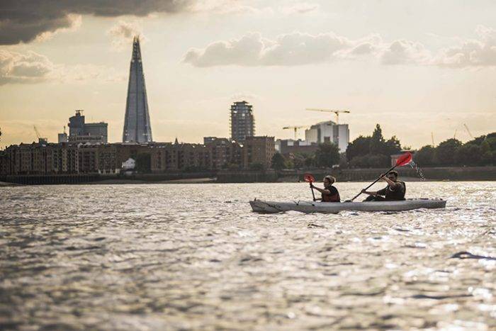 Kayaking on the River Thames, London, England - London Incognito
